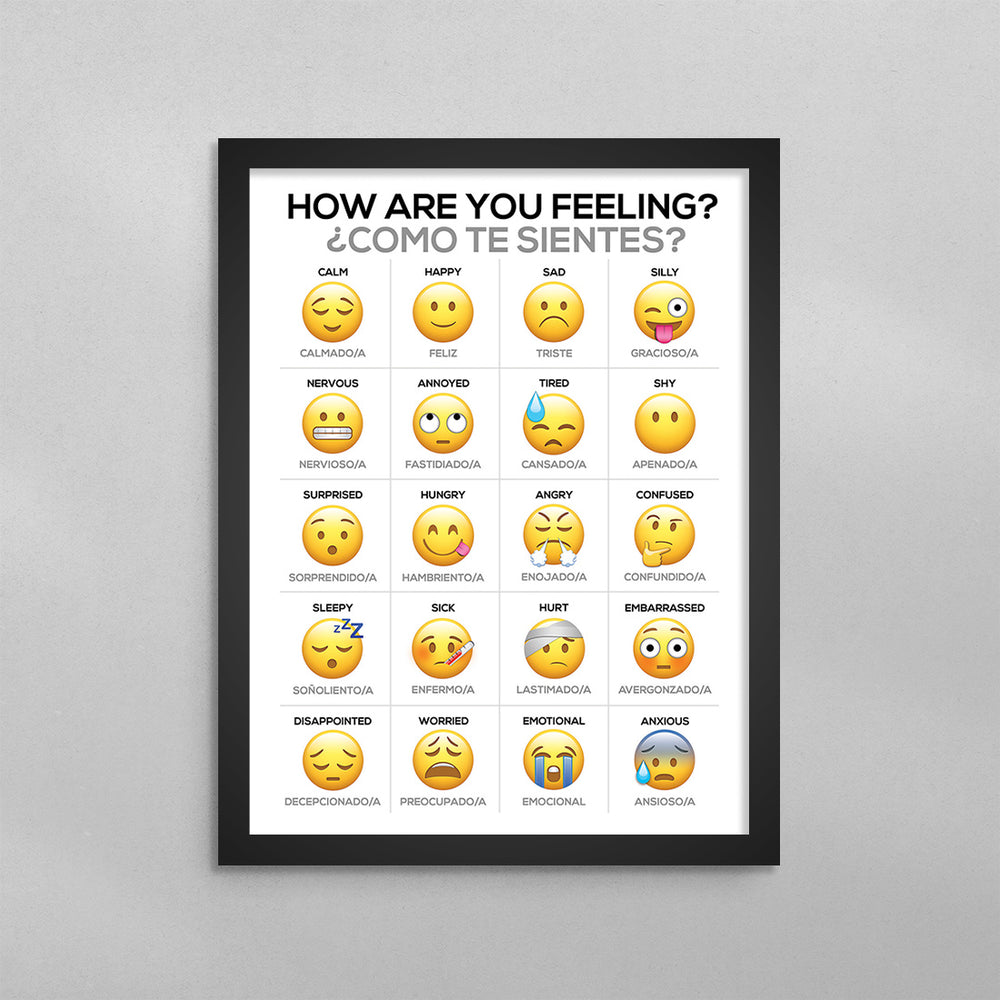 Feelings and Emotions Posters, Canvas, Framed Wall Art – HealthyMindArt